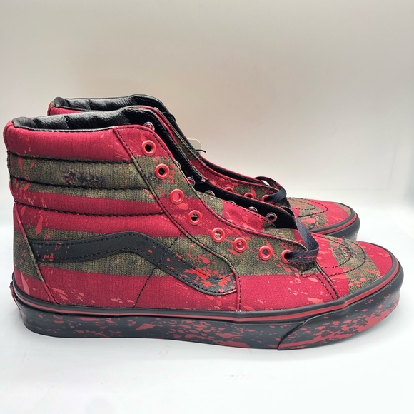 Vans | Shoes | Vans X Horror Nightmare On Elm Street Sk8hi Freddy ...